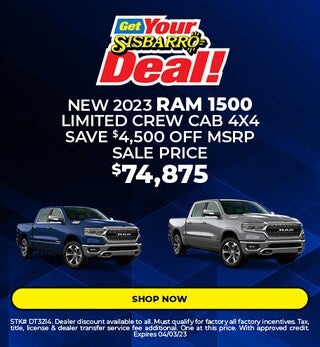 2023 RAM 1500 Limited Crew Cab 4x4 SAVE $4500 OFF MSRP | The Sisbarro ...